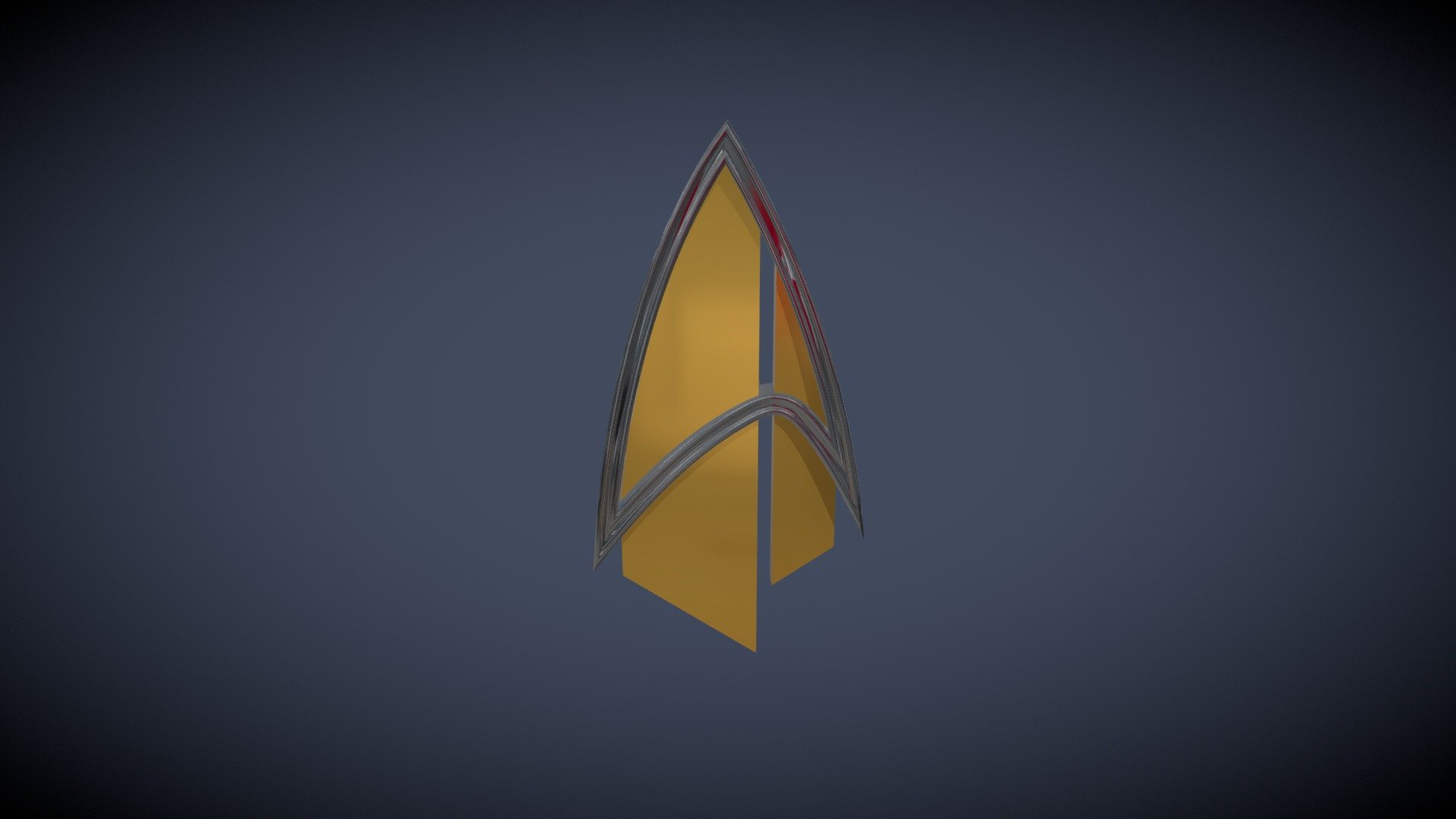 Star Trek Picard Starfleet Badge - Download Free 3D model by Steve Cup (@inkstain347) [a47c118 ...