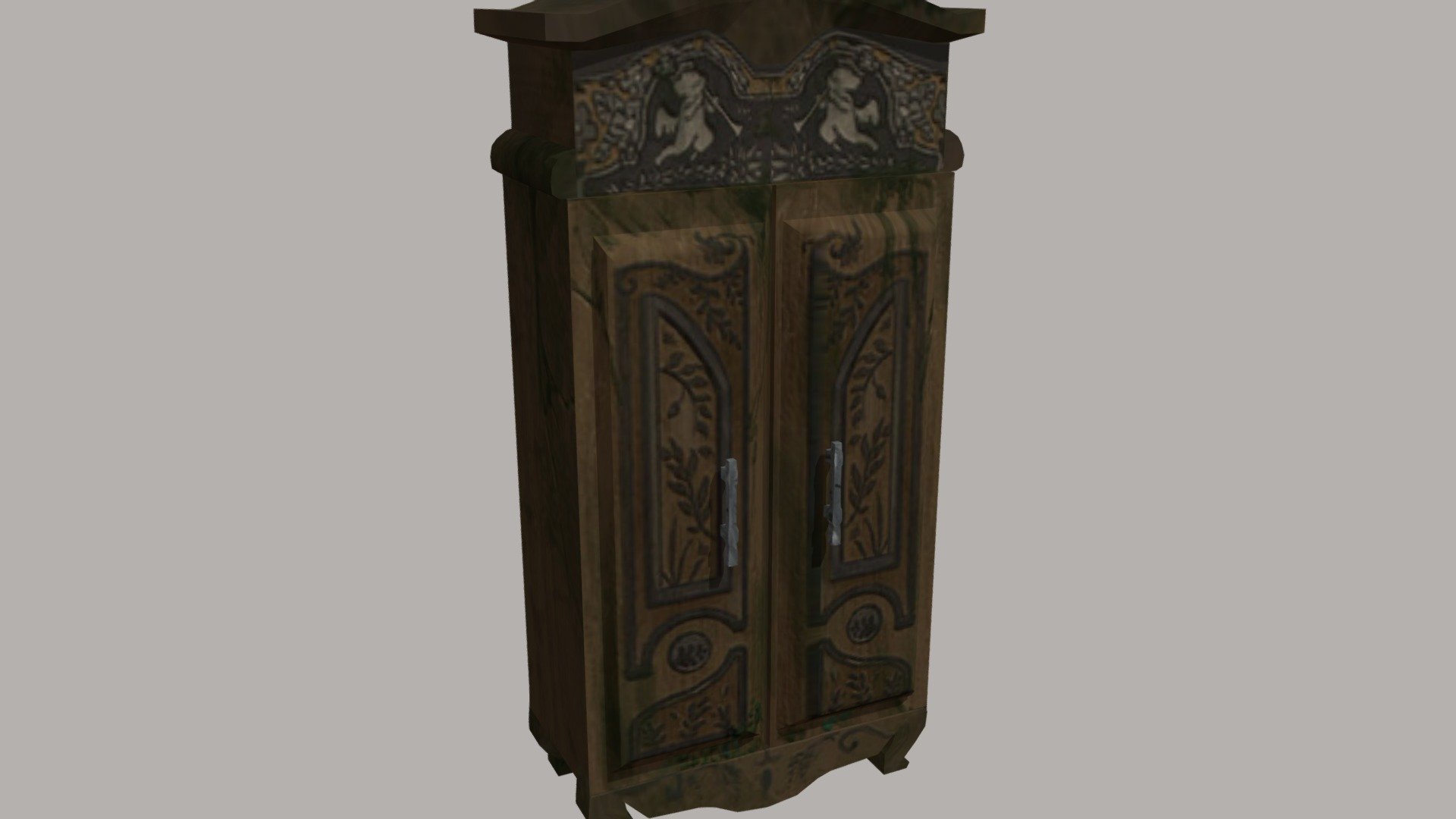 low poly wardrobe - Download Free 3D model by AlexFG [a47c264] - Sketchfab