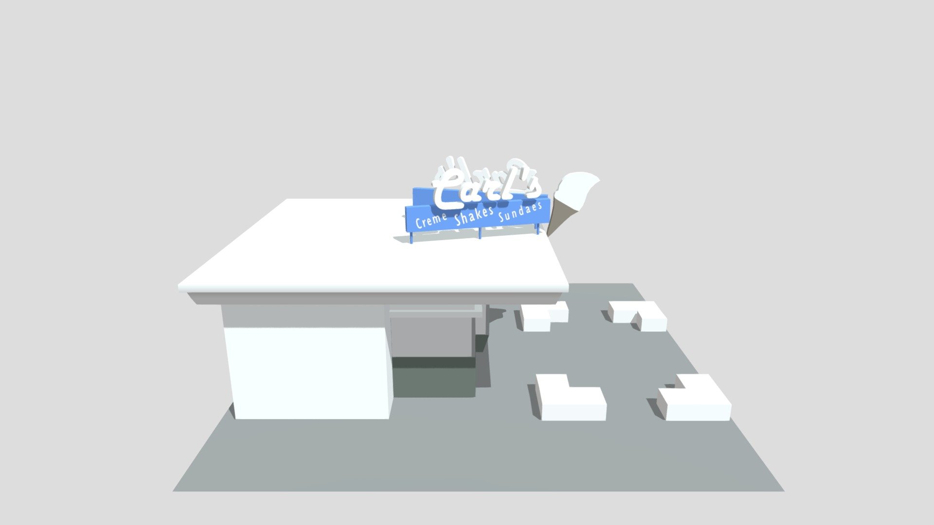 Gulick Jeffrey Building - 3D model by jgulick [a47cc99] - Sketchfab