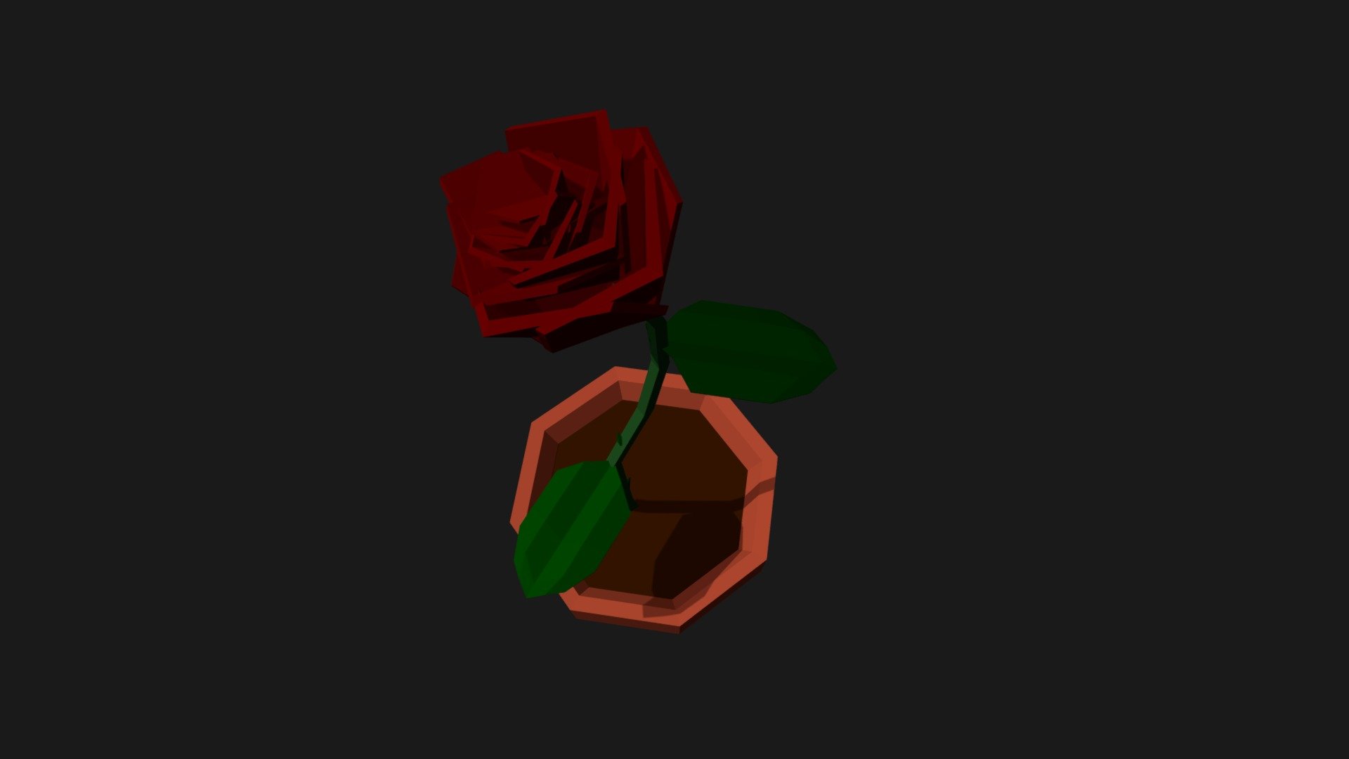 Low poly Rose - Download Free 3D model by effortless (@unknownfromradio) [a47d27c] - Sketchfab