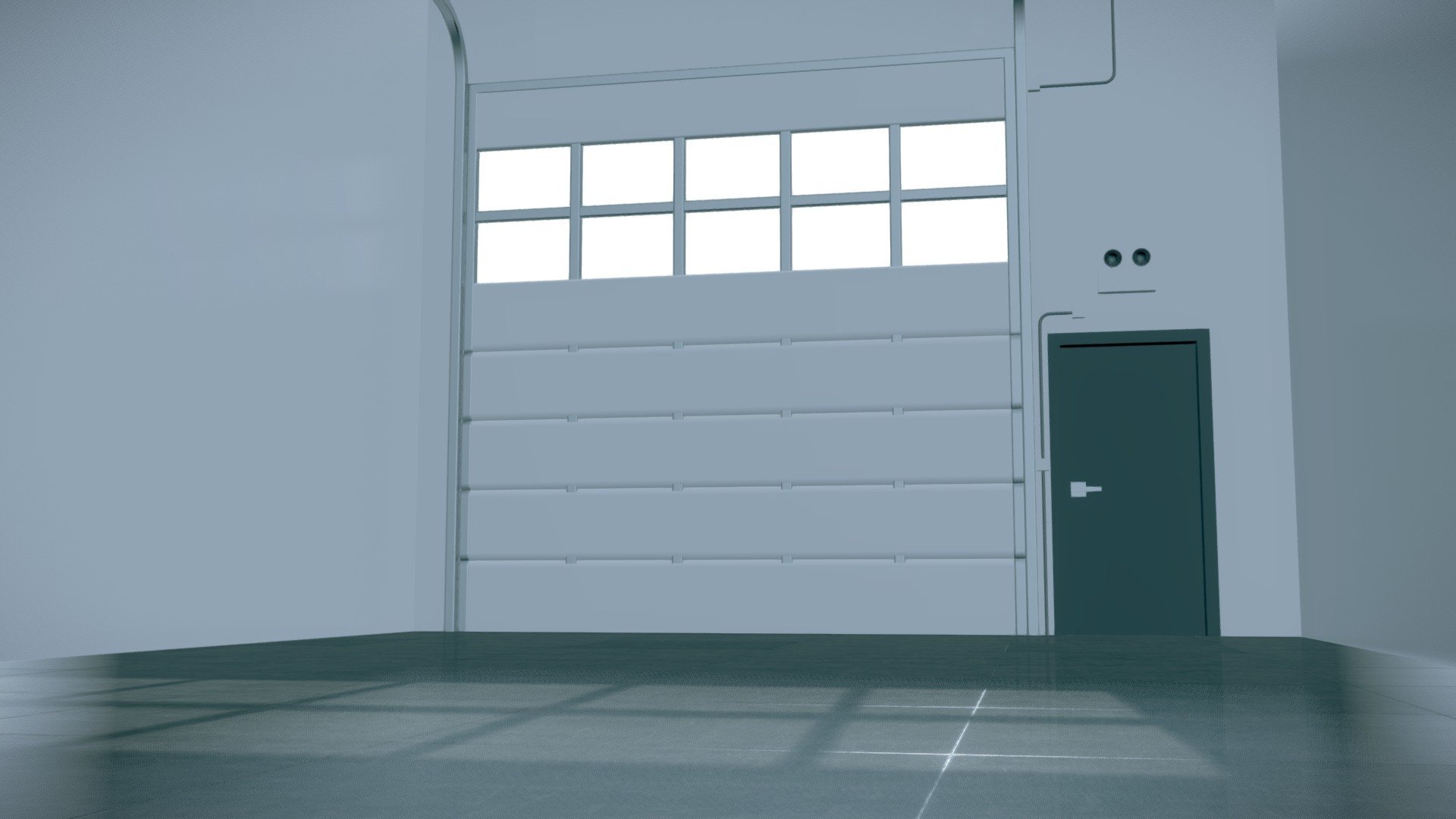Warehouse Garage - Buy Royalty Free 3D model by MAC ULT ARTS ...