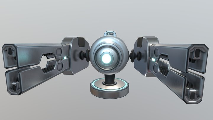 Enemy-robot 3D models - Sketchfab