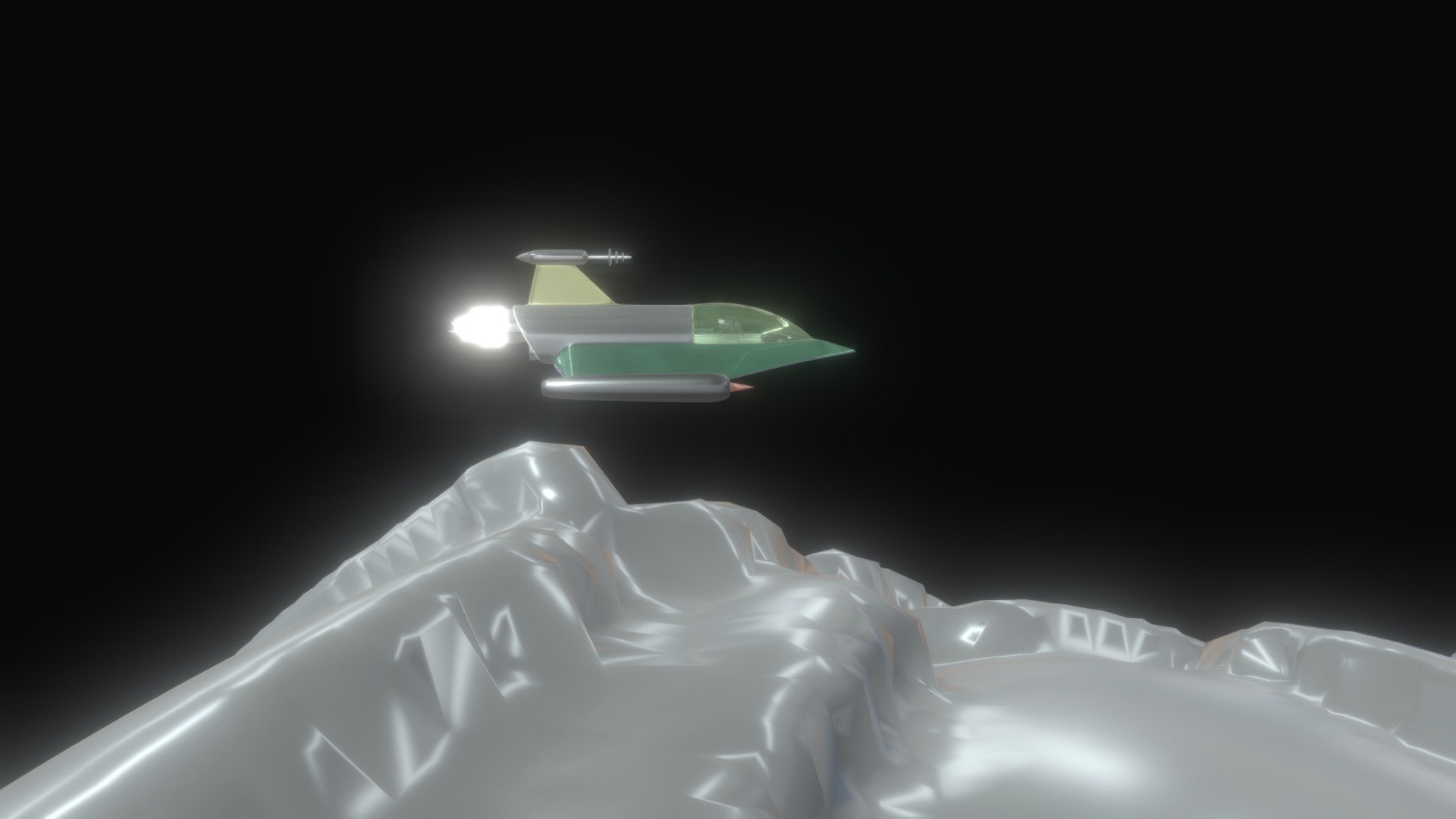space jet - 3D model by floydlewis [a485971] - Sketchfab