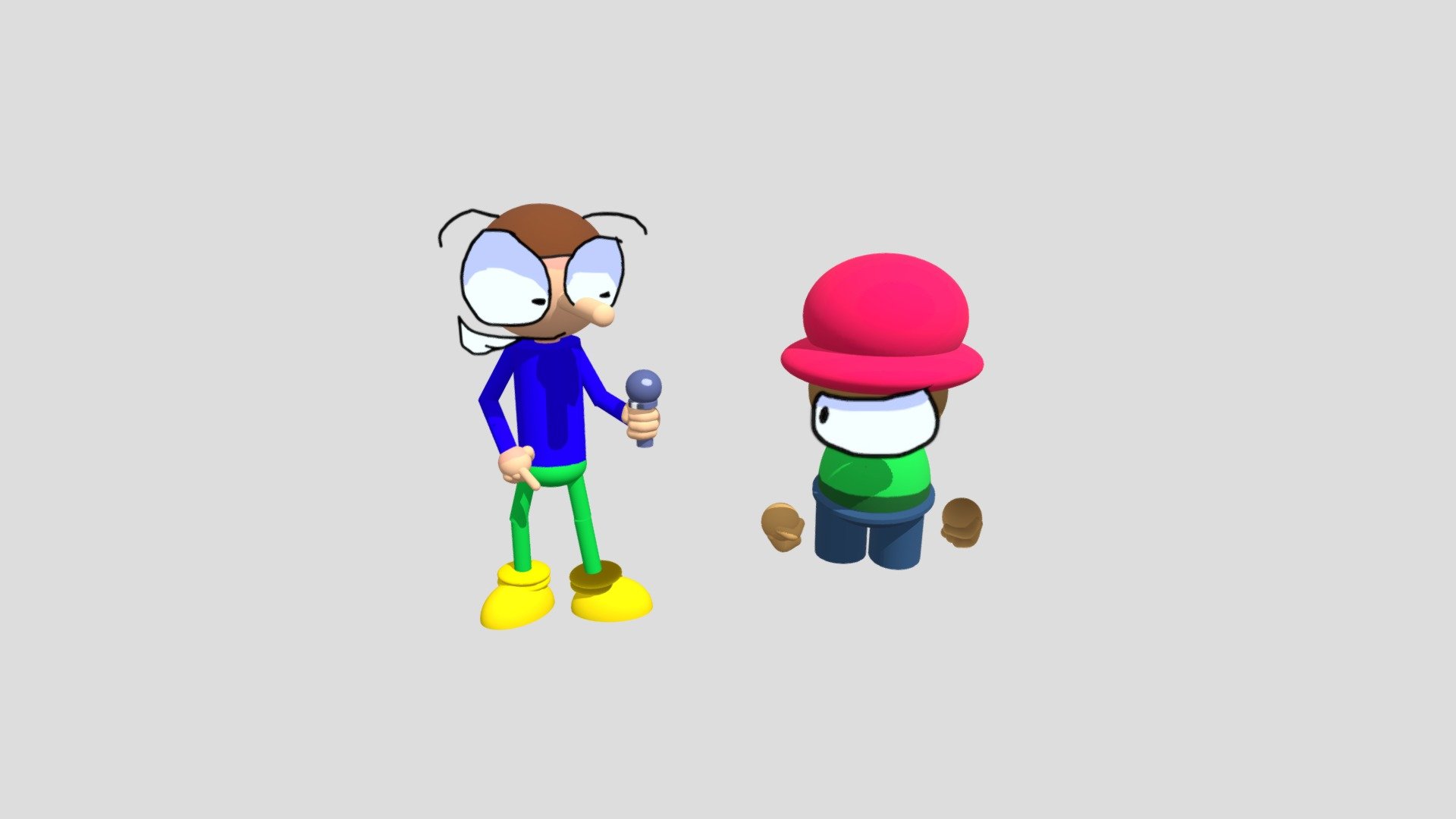 Jarrett And Rimbi - 3D model by TIKY667r [a486fdb] - Sketchfab