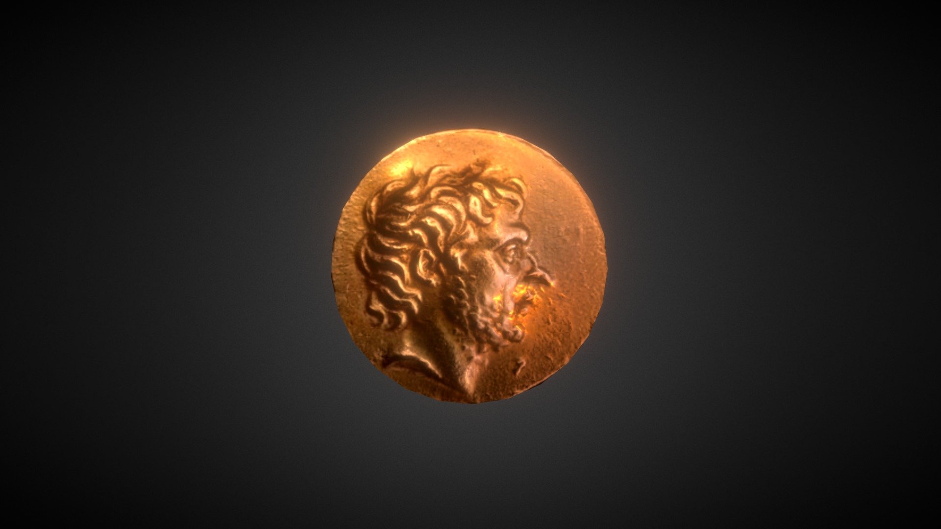 Gold stater, Titus Quinctius Flamininus (Test) - 3D model by Thomas ...