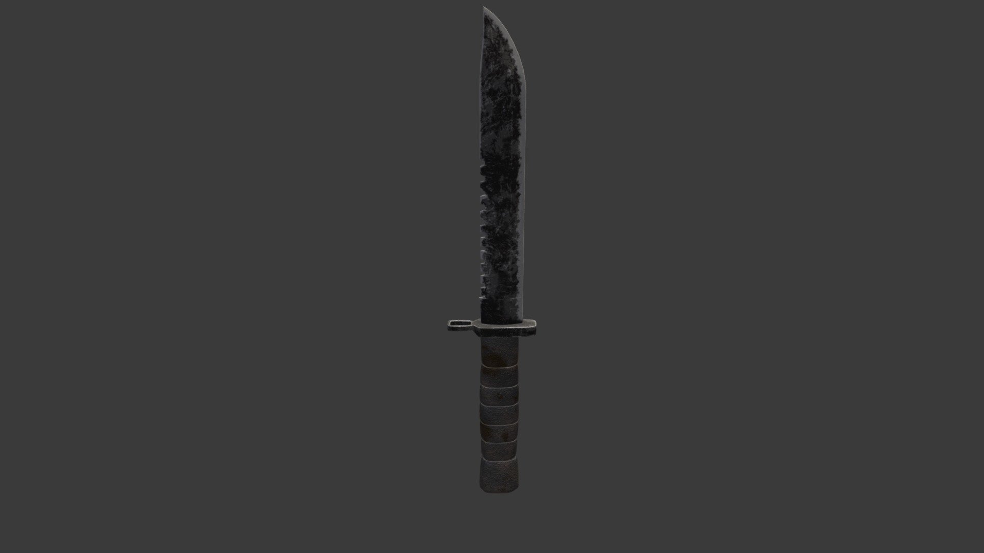 Combat Knife - 3D Model - 3D model by DenCL [a487ca2] - Sketchfab