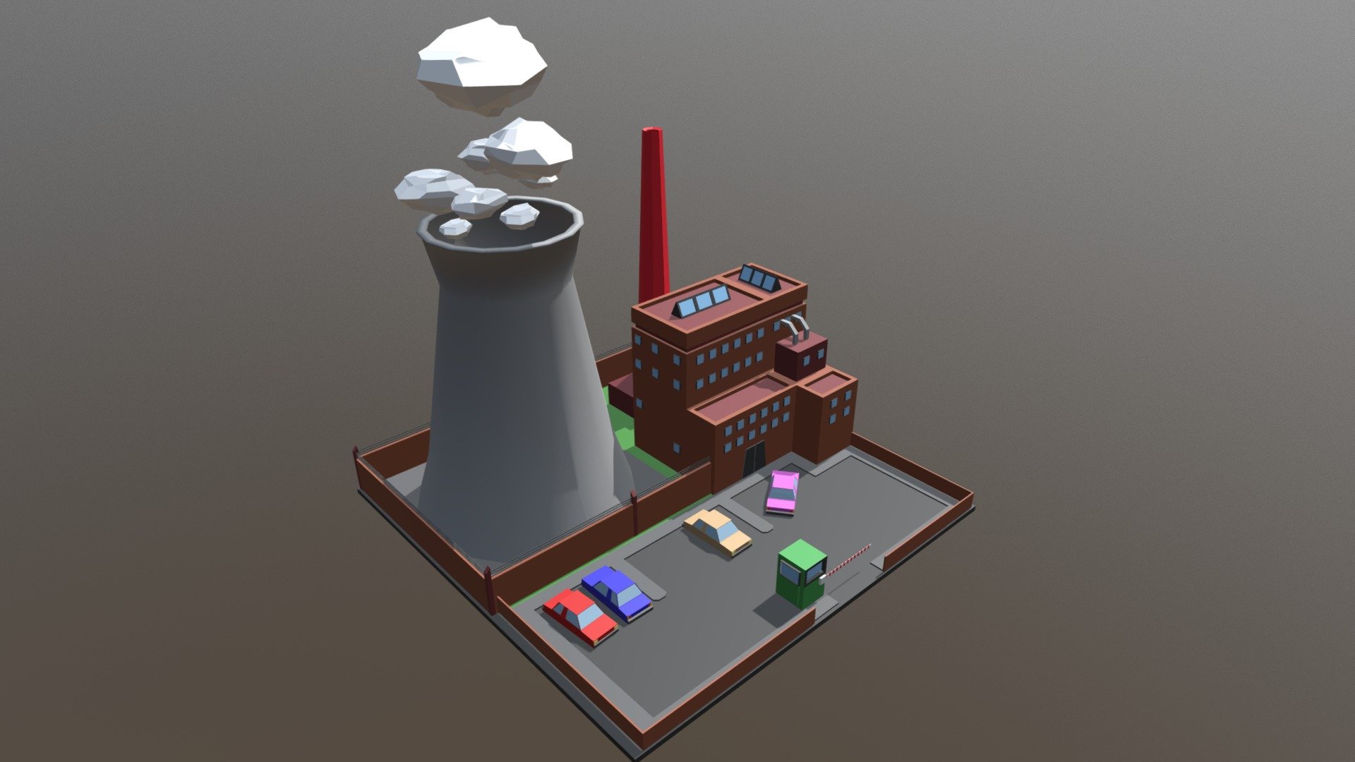 Power Plant - Download Free 3D model by Romain PERRONE (@ob1style ...