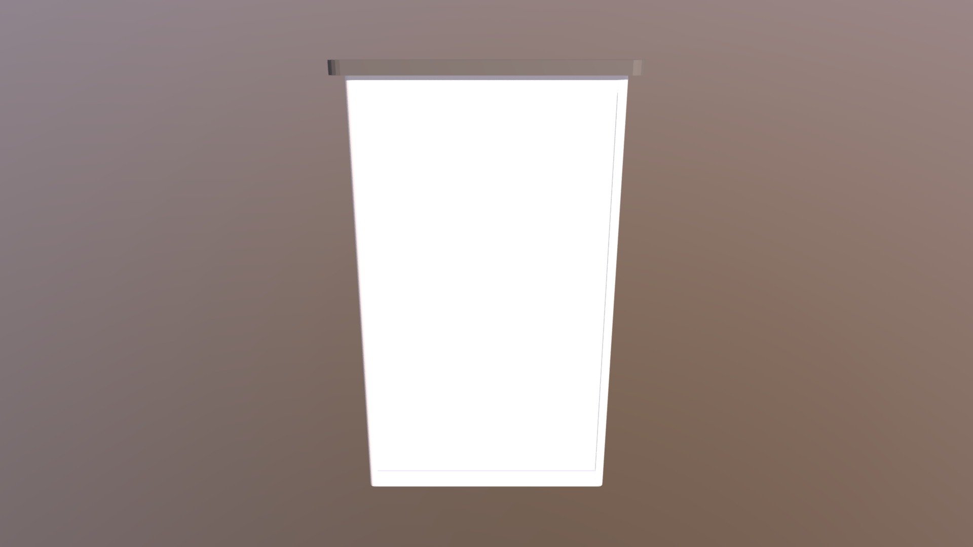 Linear Rectangle Counter w/ Door and Graphic - 3D model by xyzDisplays ...
