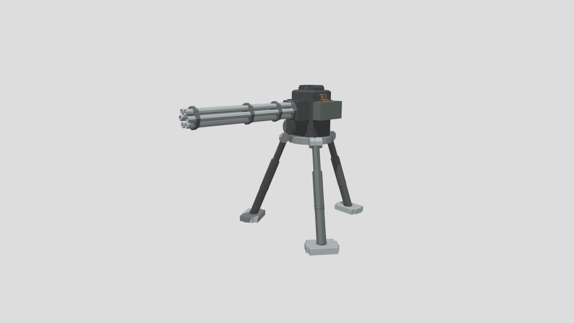 Sentry Gun - Buy Royalty Free 3D model by Ed+ (@EDplus) [a4895f3 ...