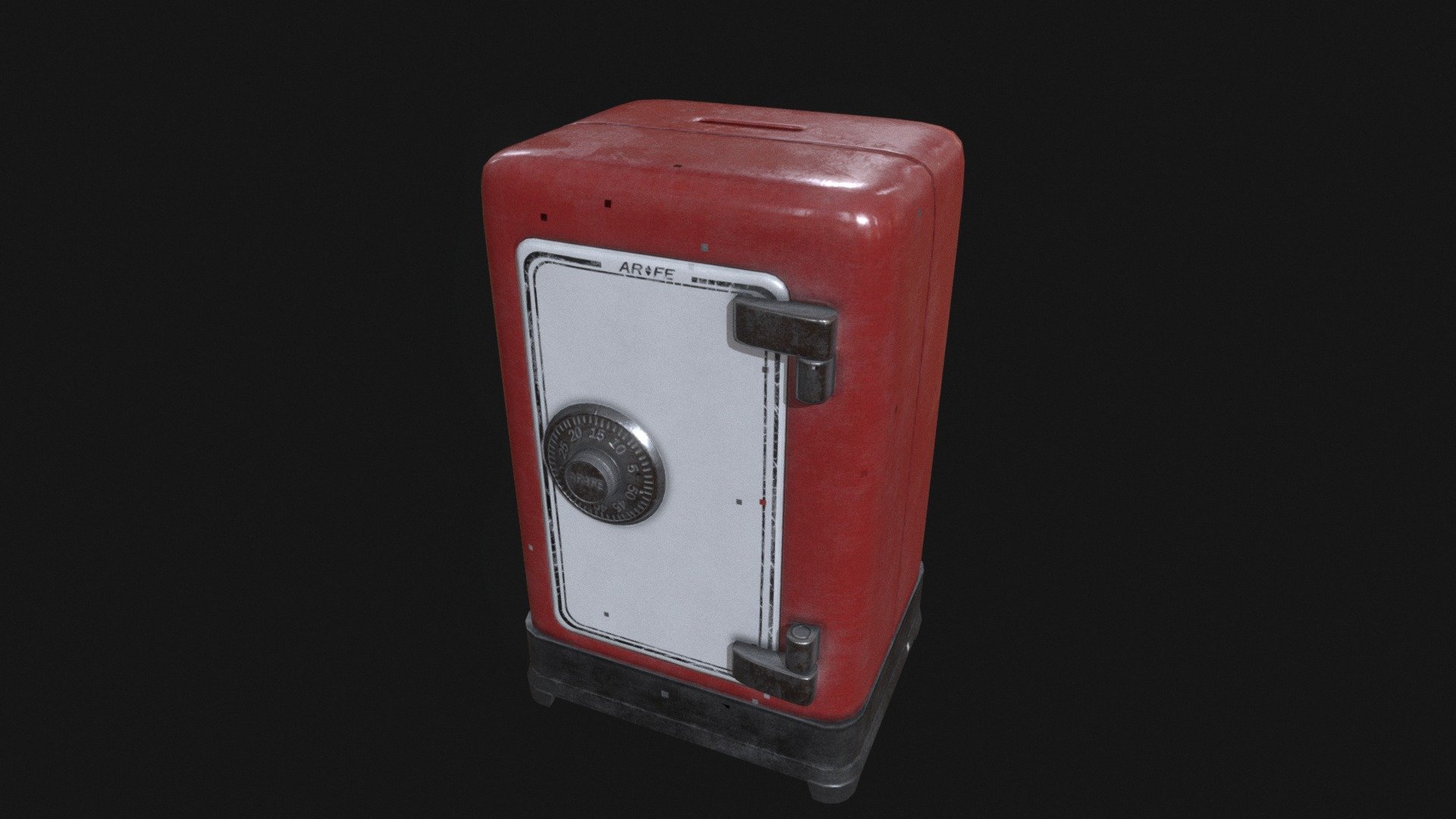 Safe Box pbr - 3D model by B.M.A [a489ded] - Sketchfab
