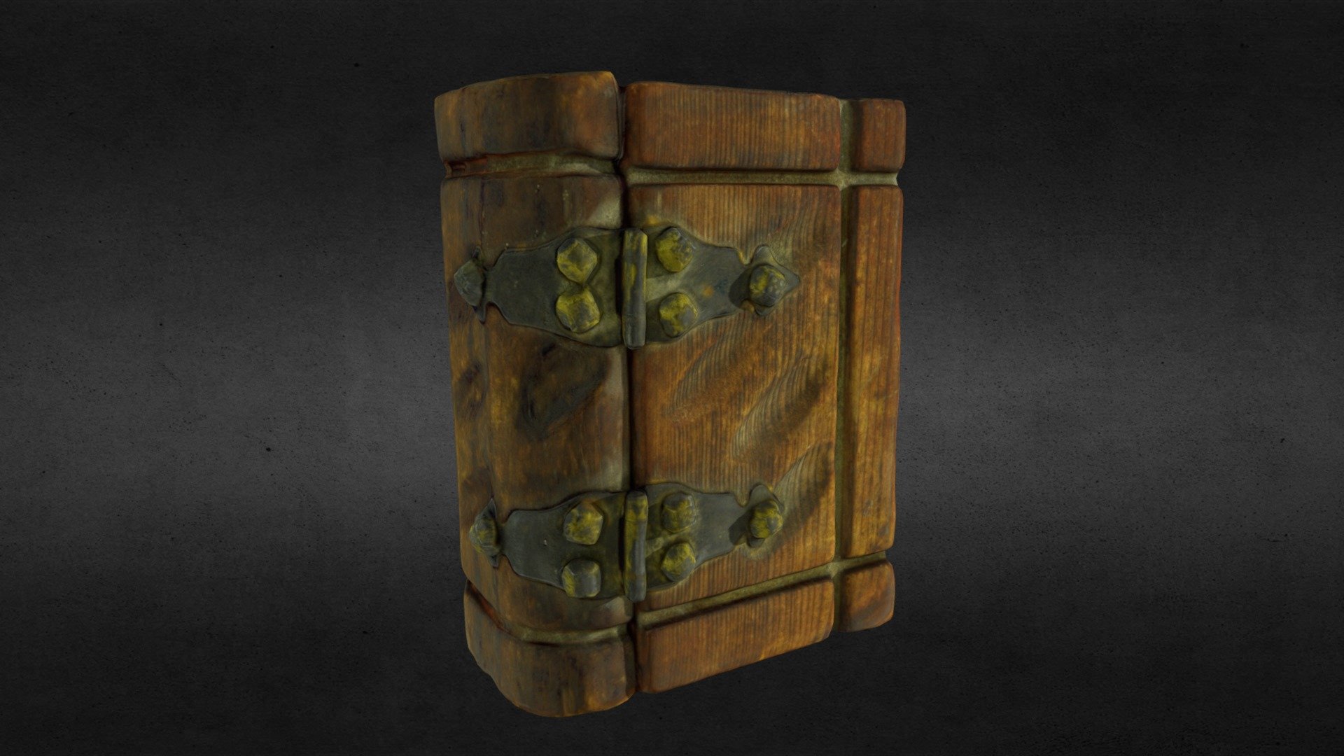 old wood book chest - 3D model by 3DScan4You.de (@3dscan4you) [a48b9f1 ...