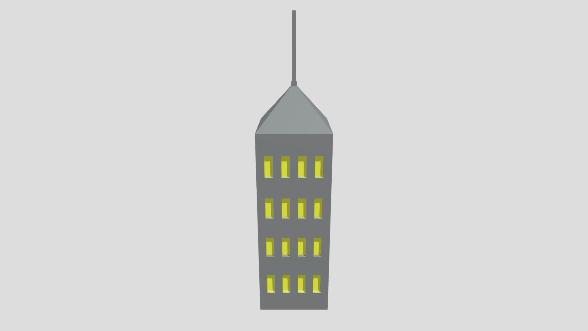 Skyscraper 2 - 3D model by MarleyI [a48db85] - Sketchfab