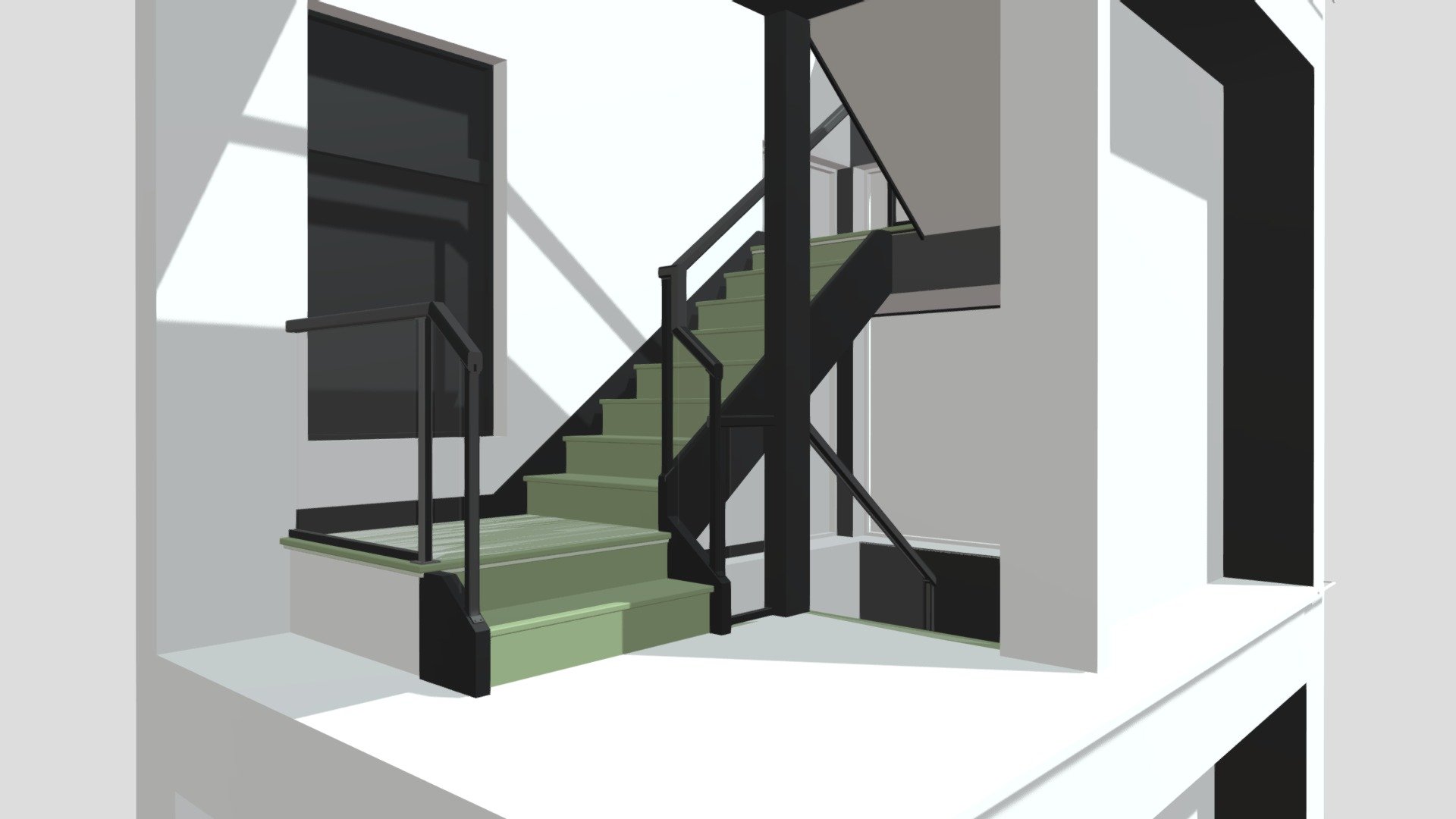 ESCALIER C003912 - 3D model by Hugo Boisvert (@hugob) [a48ea28] - Sketchfab