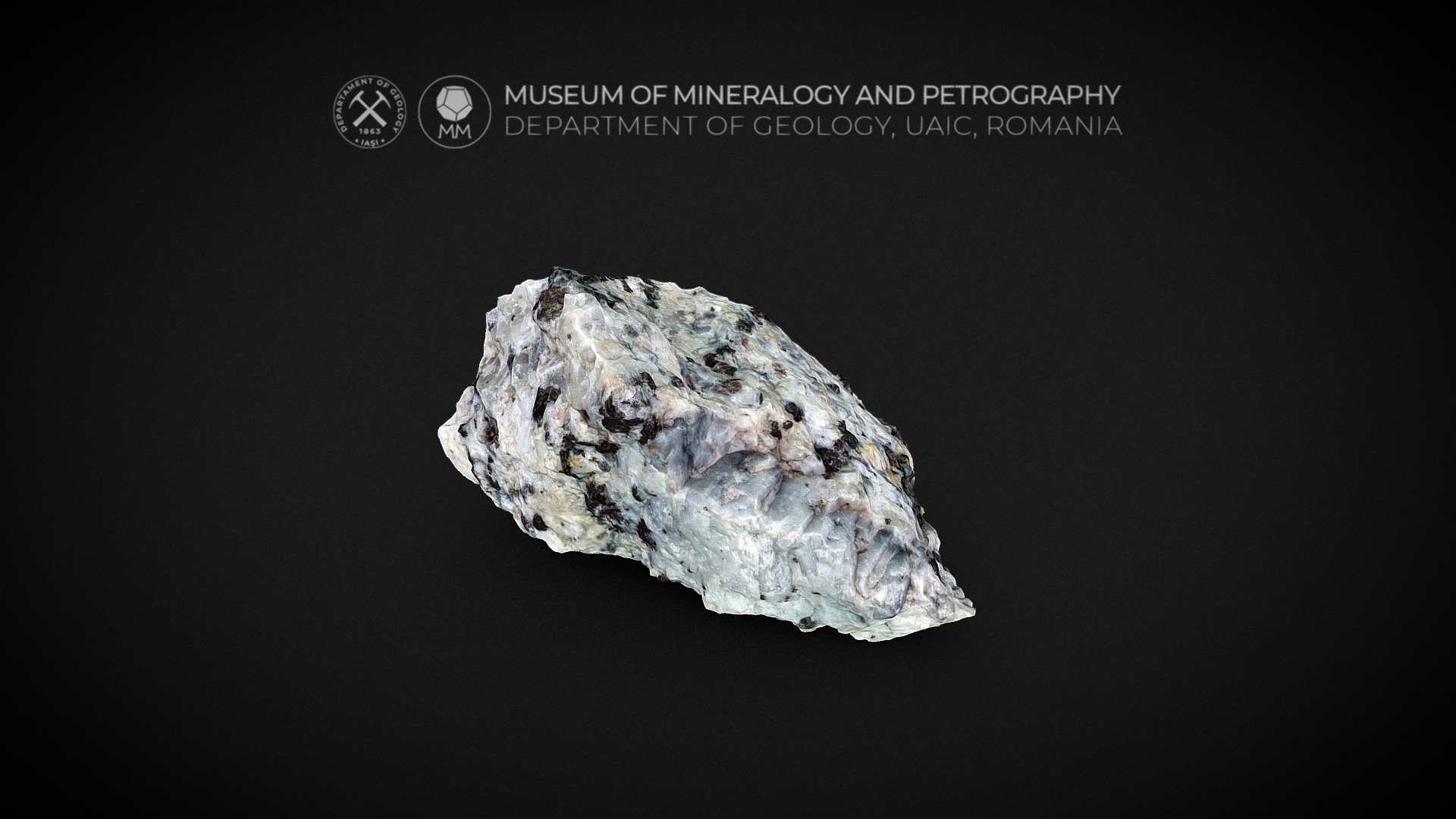 Granite (igneous rock) - 3D model by Museum of Mineralogy and ...