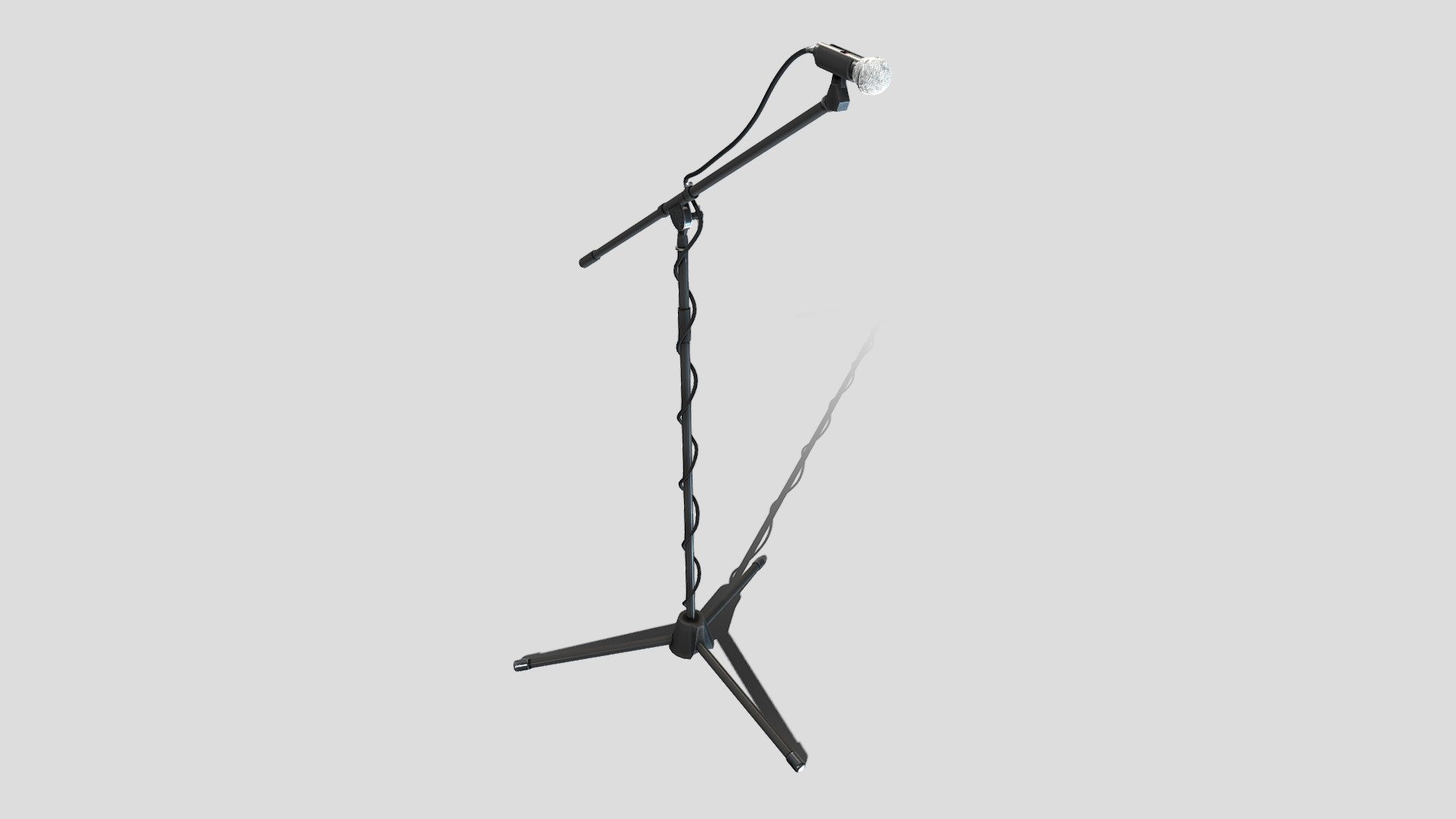 Boom Mic - Buy Royalty Free 3D model by lewis_drummerr (@lewis_spalato ...