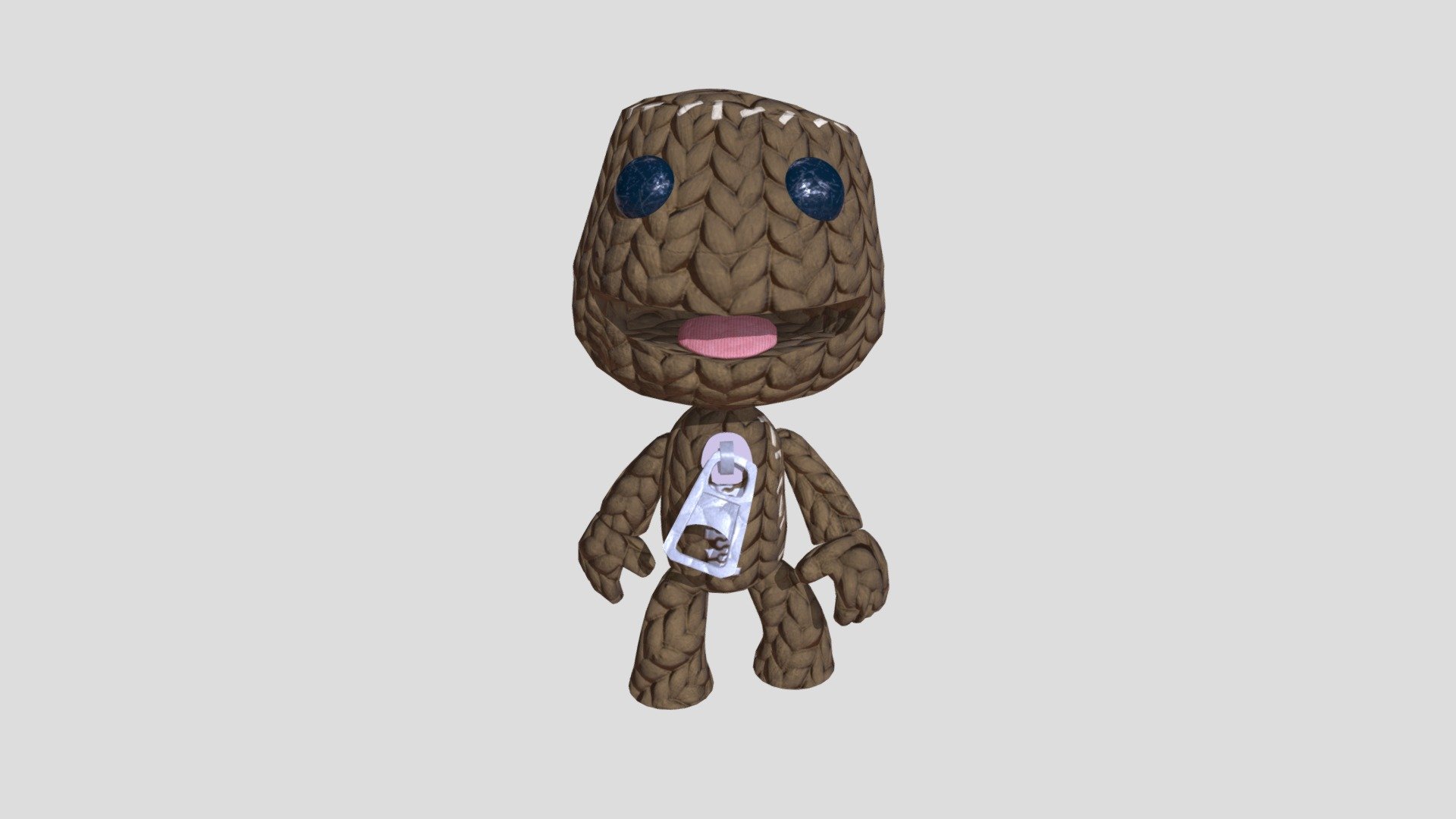 SackBoy1.0 - 3D model by Solelynonsensically [a4910d0] - Sketchfab
