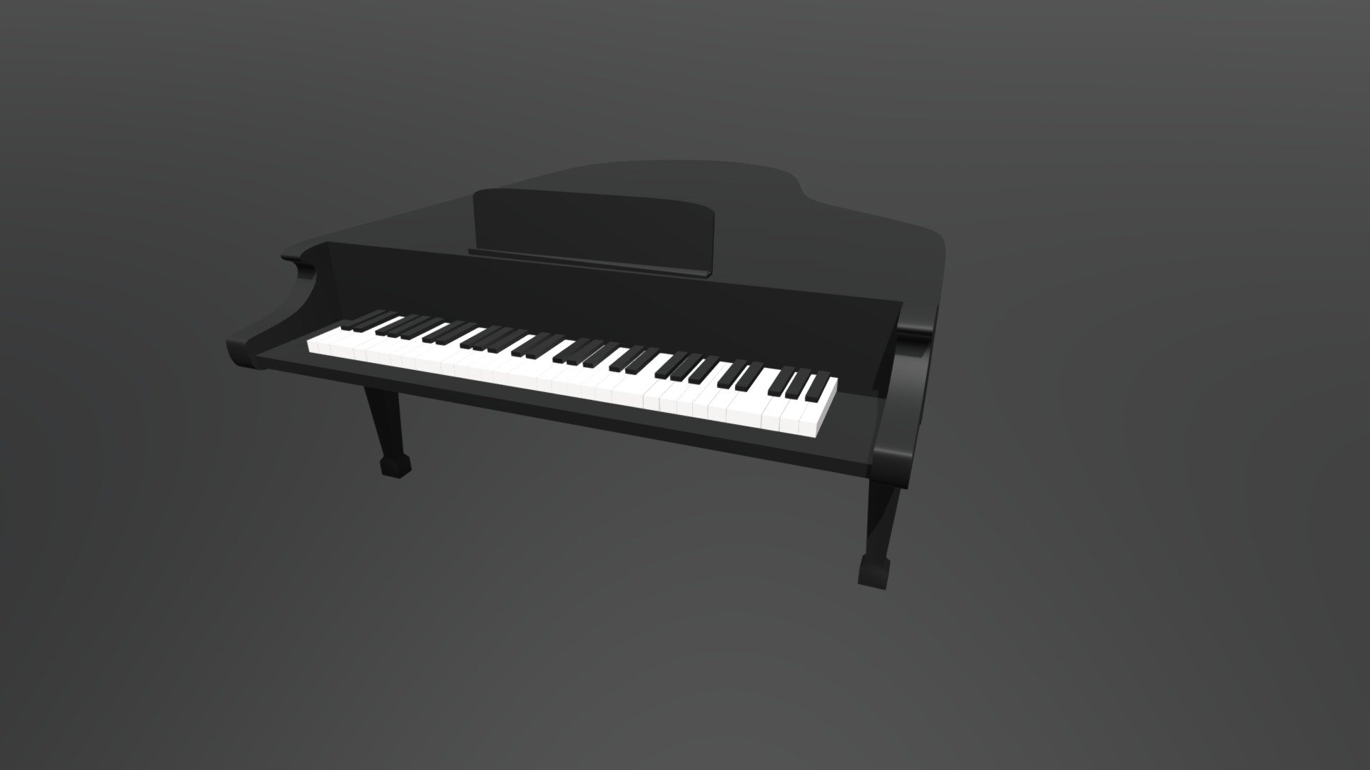 piano - Download Free 3D model by clydhi [a491ef8] - Sketchfab