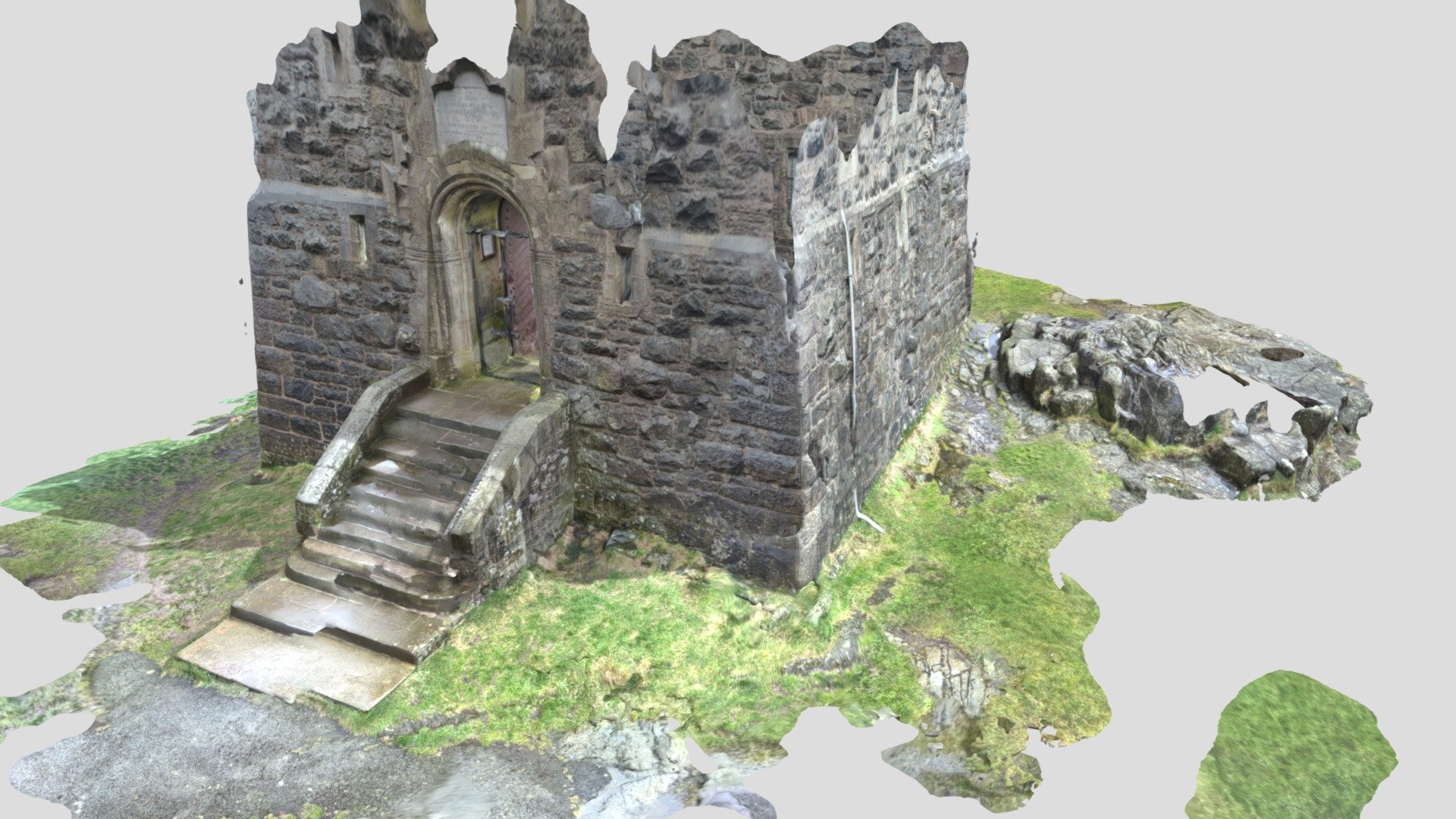 Scrabo Castle - 3D model by tburrows [a494d6b] - Sketchfab