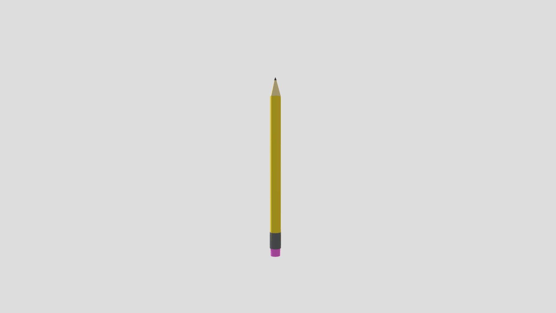 Mixed poly Pencil - 3D model by leonzenon [a495d55] - Sketchfab