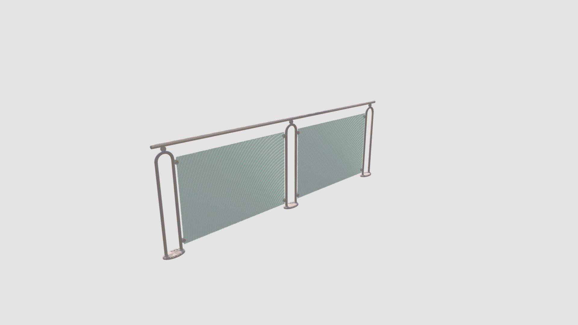 railing - Buy Royalty Free 3D model by Evermotion [a496638] - Sketchfab ...