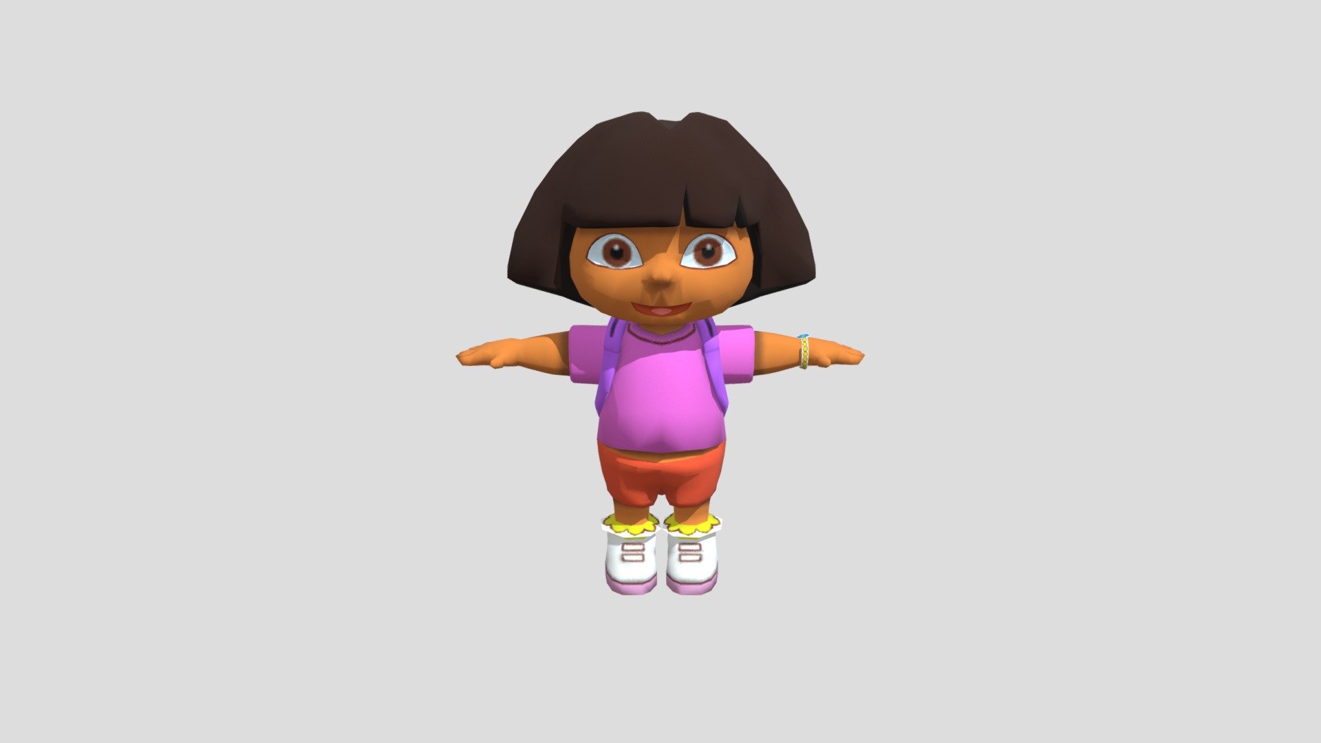 Dora The Explorer Dancing - Download Free 3D model by 3D by Renato ...