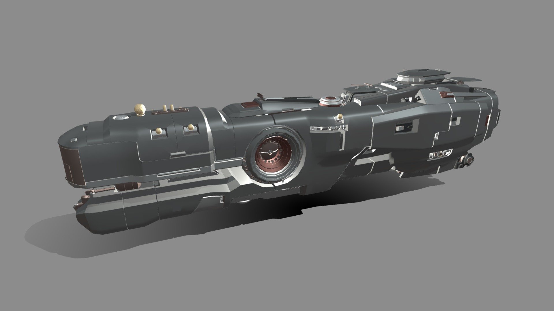 Command Ship - 3D model by mMark [a496d67] - Sketchfab