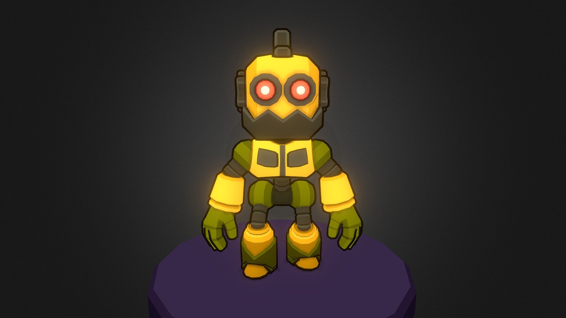 AssetStore Humanoid Robots:R4 Animations Preview - 3D model by ...