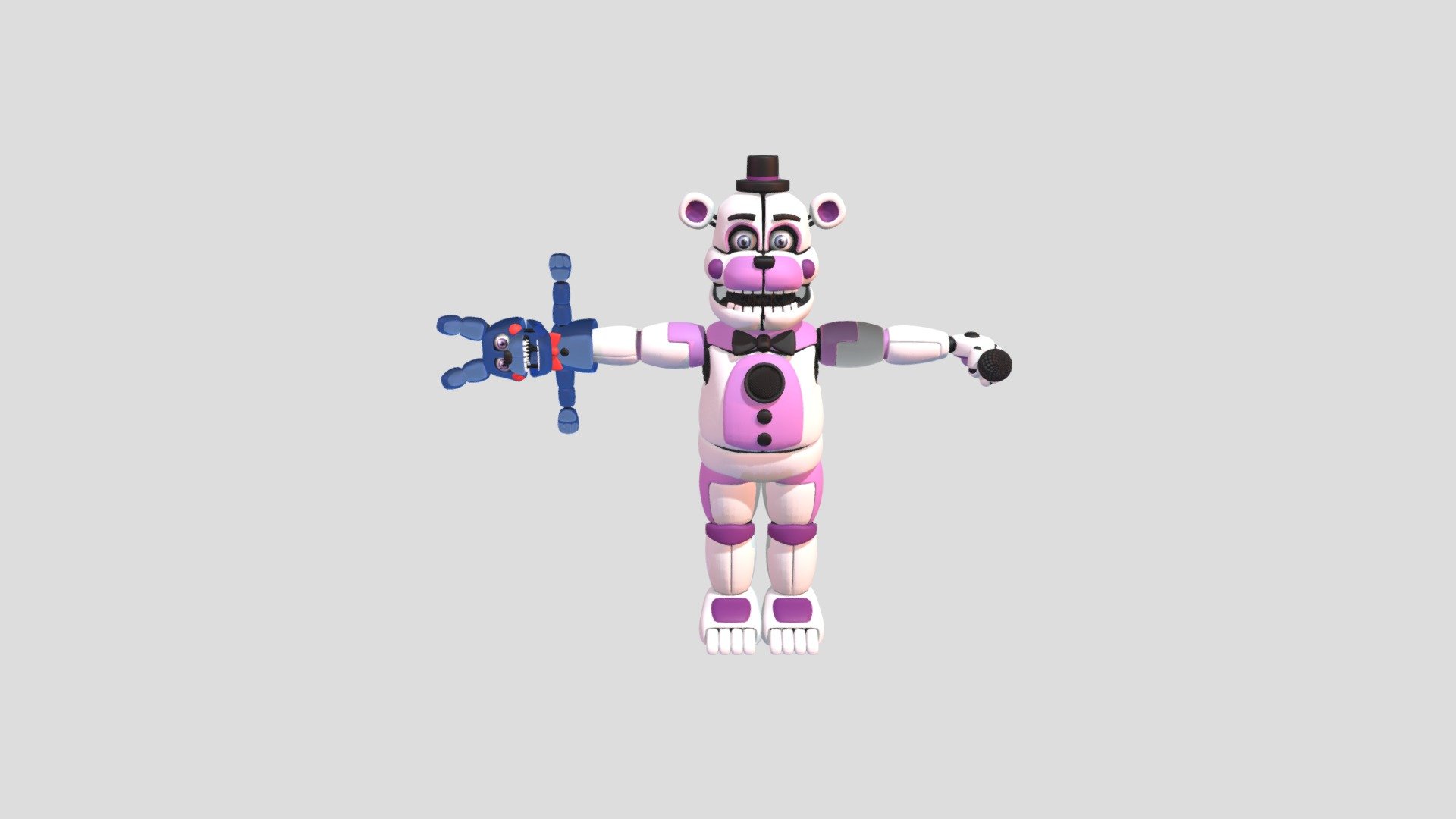 Funtime Freddy - Download Free 3D model by Realspringbonnilol [a4993ab ...
