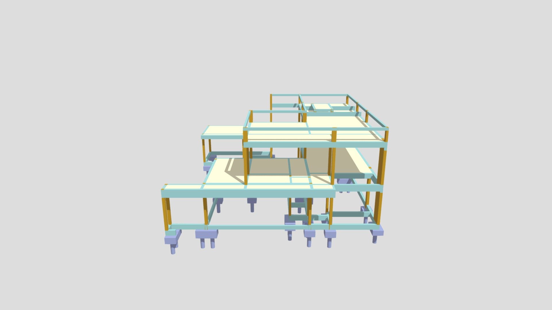 3D - PAULA MENEZES (190125, 247M²), V1 - 3D model by ENG Projetos ...