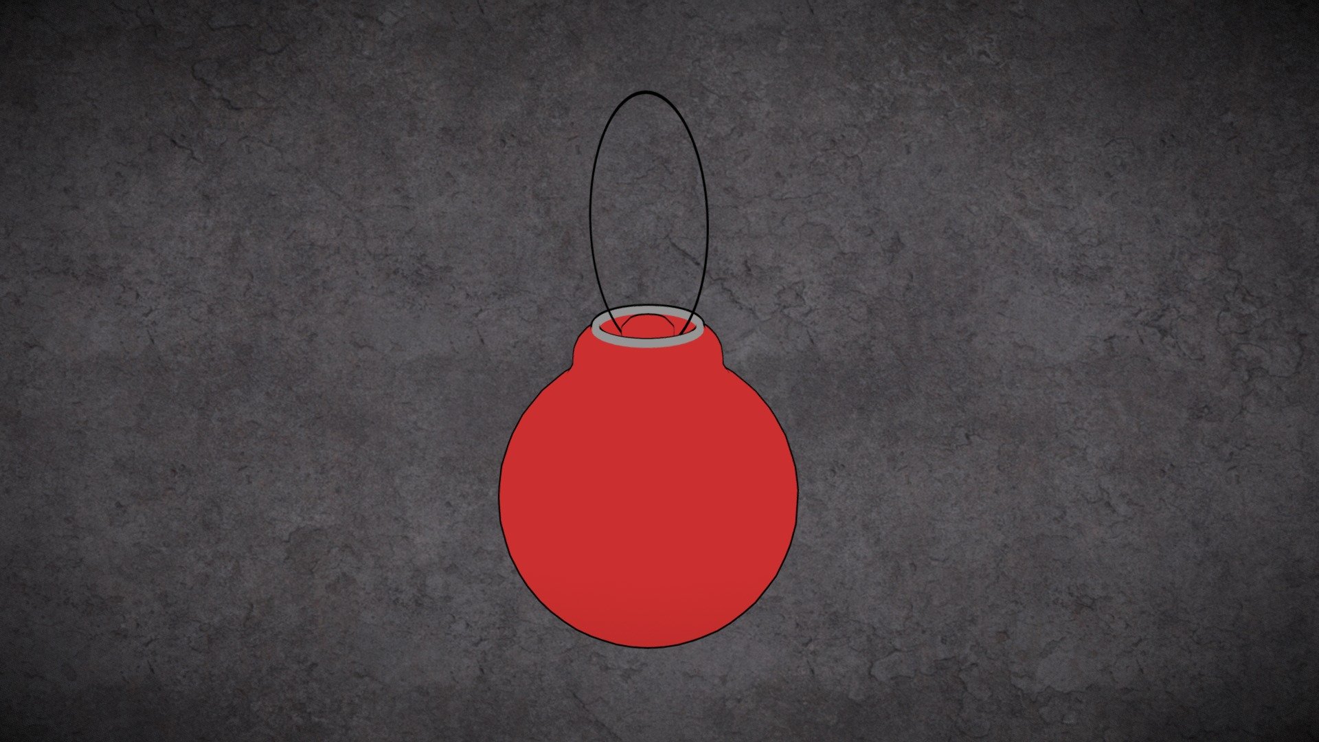 Red Cartoon Bauble - By Velivian Fesothe - 3D model by Velivian Fesothe ...