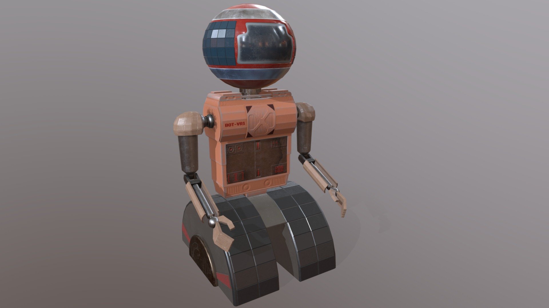 Astro Bot VR-1 - Buy Royalty Free 3D model by Big Stake Games ...