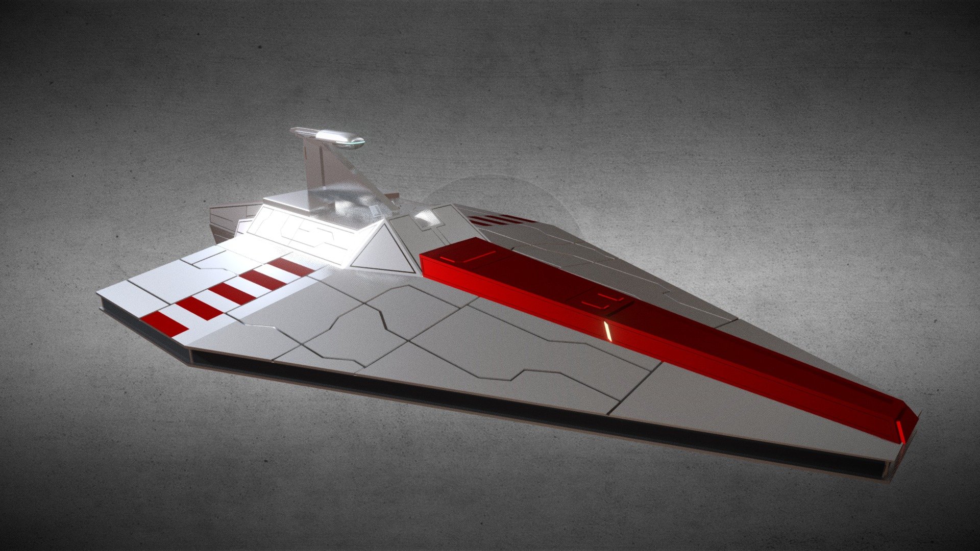 Acclamator-Class Assault Ship - 3D model by Garvin Reznov ...
