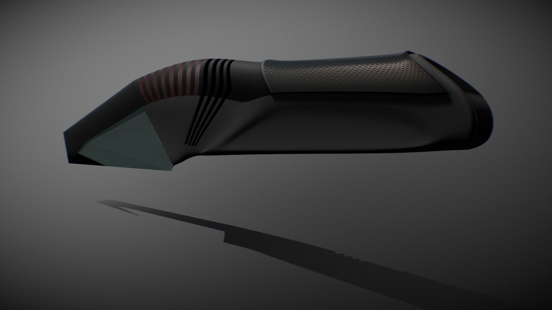 Sci-Fi Machete - 3D model by TRYFIELD [a49d31e] - Sketchfab