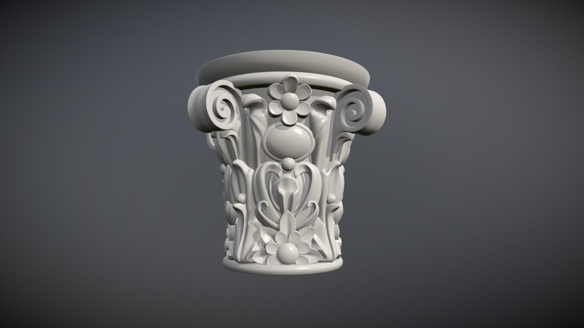 Print ready Capitel - Buy Royalty Free 3D model by Skazok [a49d3dc ...