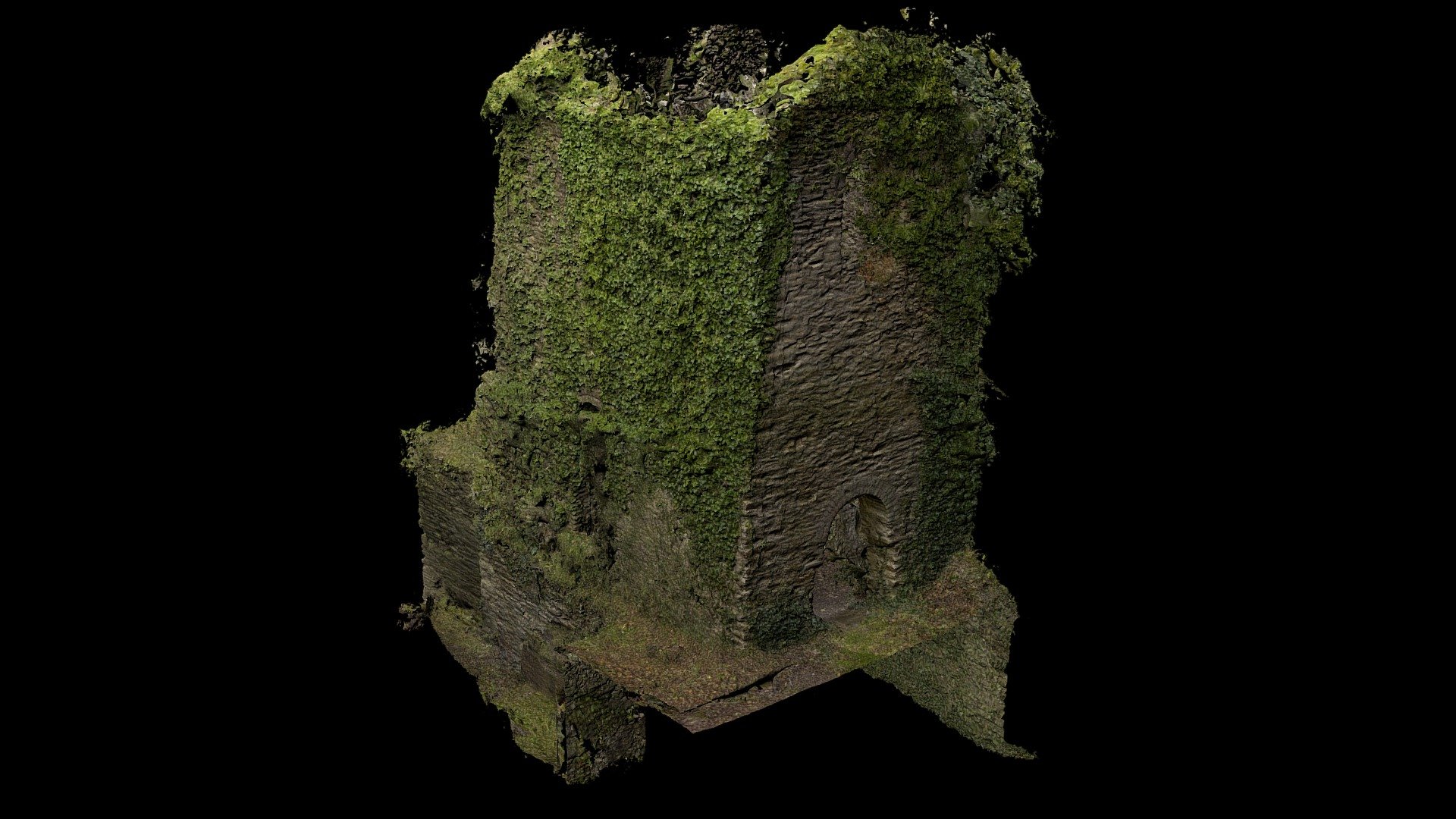 Gawton Mine - 34 - Crusher Engine House - 3D model by SUMO GeoSurveys ...