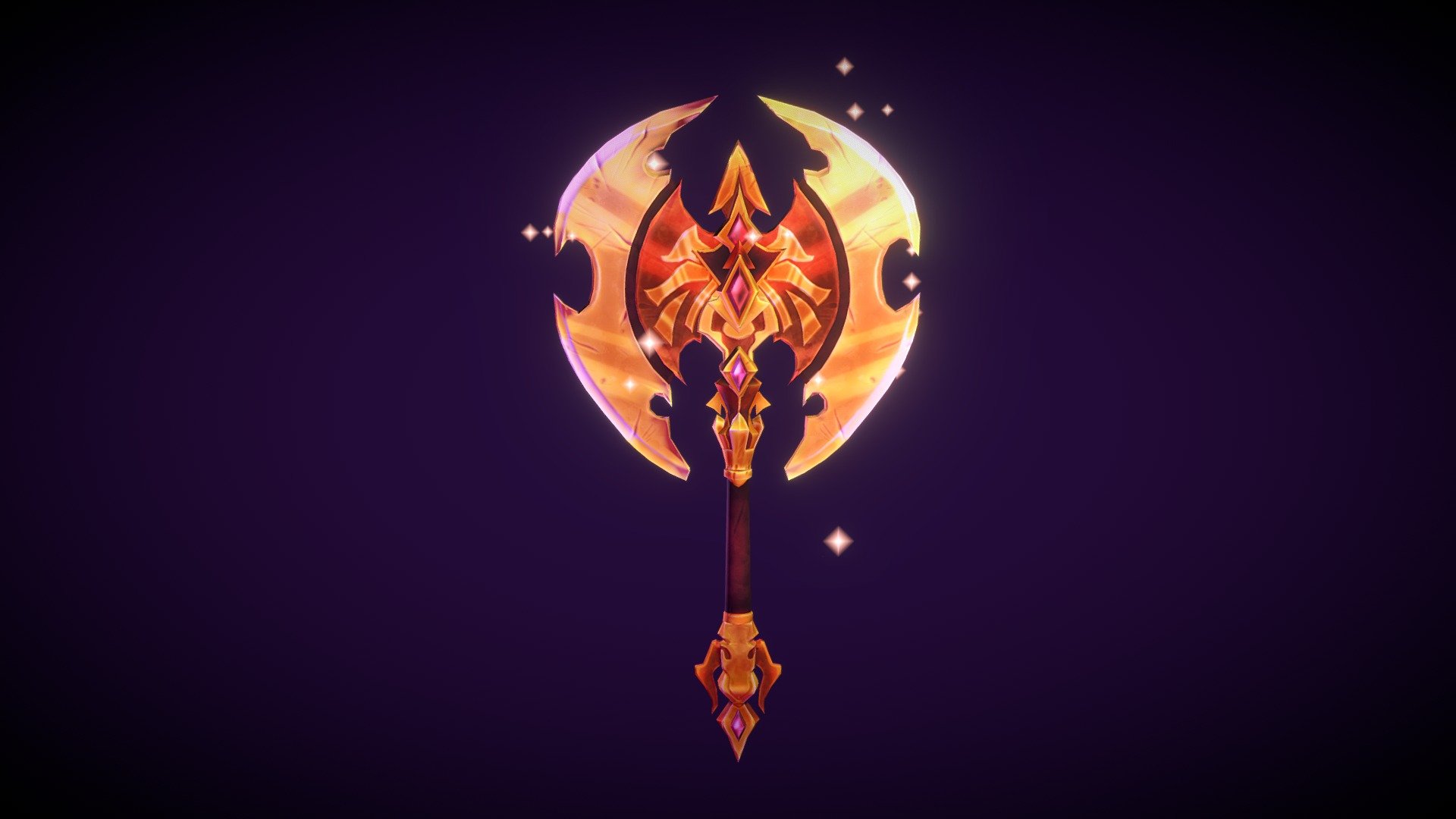 Golden Axe - Concept By EllipticLeaf - 3D model by invaderroxas ...