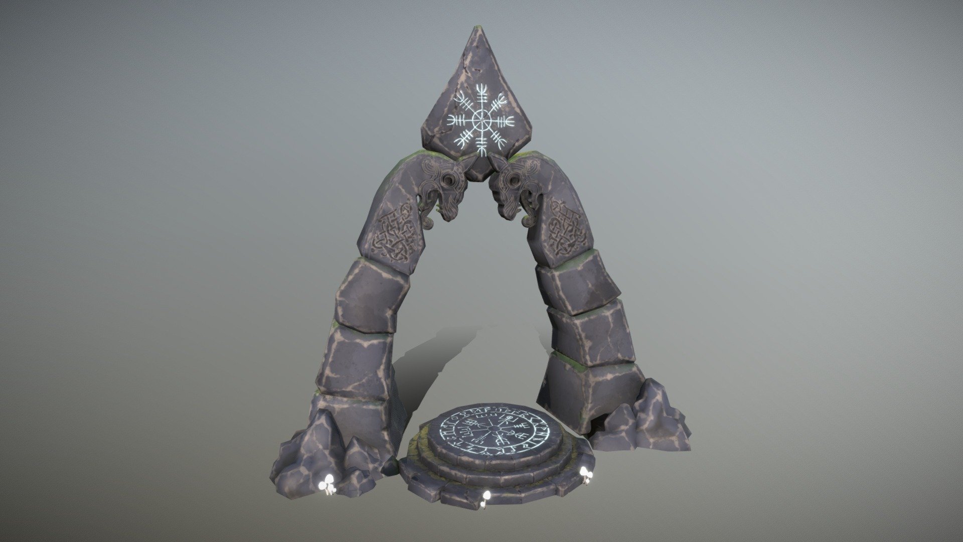 Nordic altar - 3D model by Etamorfoza [a4a071f] - Sketchfab