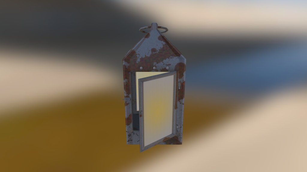 Lantern Textured - 3D model by JimWallace [a4a0d14] - Sketchfab