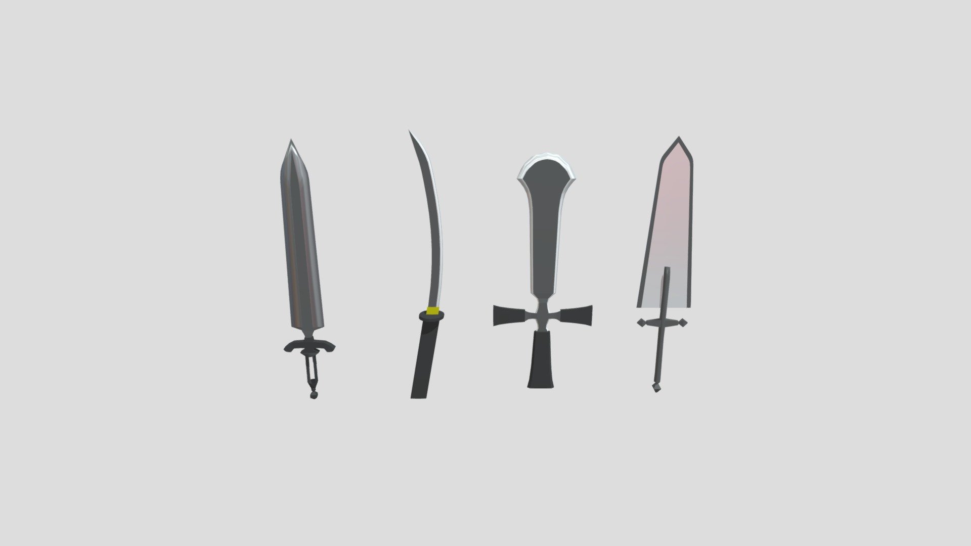 Espadas do Asta - Download Free 3D model by anab23 [a4a0ebb] - Sketchfab