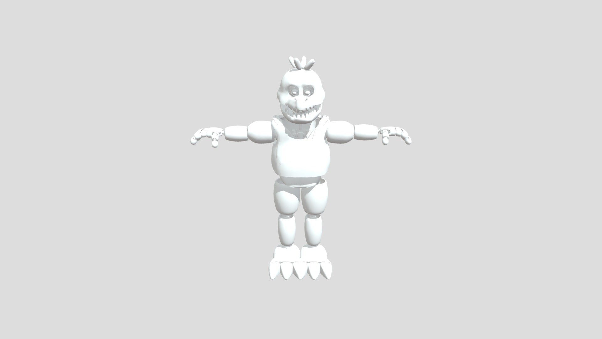 unnightmare chica - Download Free 3D model by dwall8611 [a4a0fb7 ...