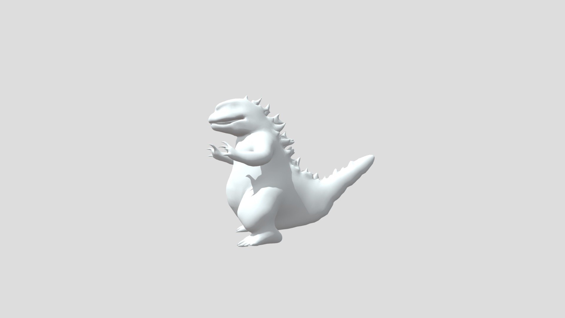 Godzilla Walking - Download Free 3D model by Vandacvi [a4a1ee7] - Sketchfab