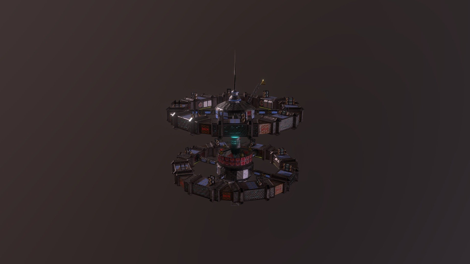 Deep Space Home - 3D model by Ryan2023 [a4a2ccc] - Sketchfab