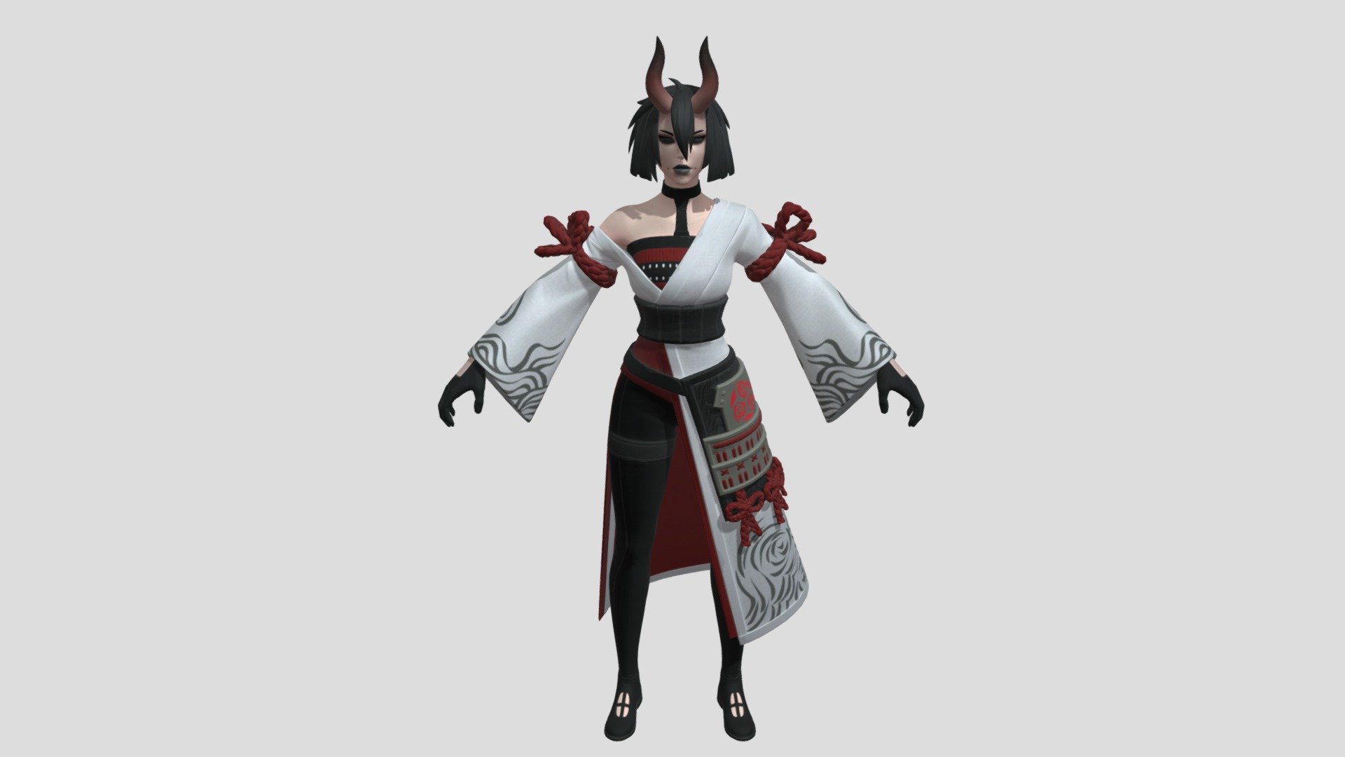 The Night Rose - Fortnite Skin - Download Free 3D model by GatoBugadoBR ...
