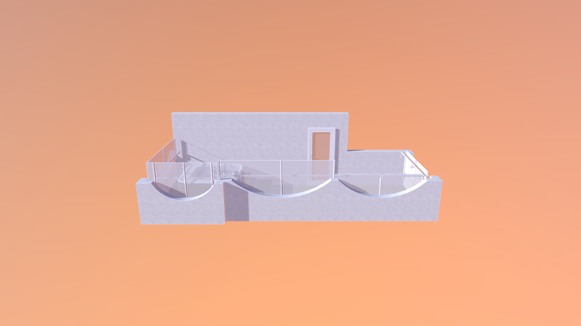 Glass Rooftop - 3D model by Mr.Sparc [a4a390b] - Sketchfab