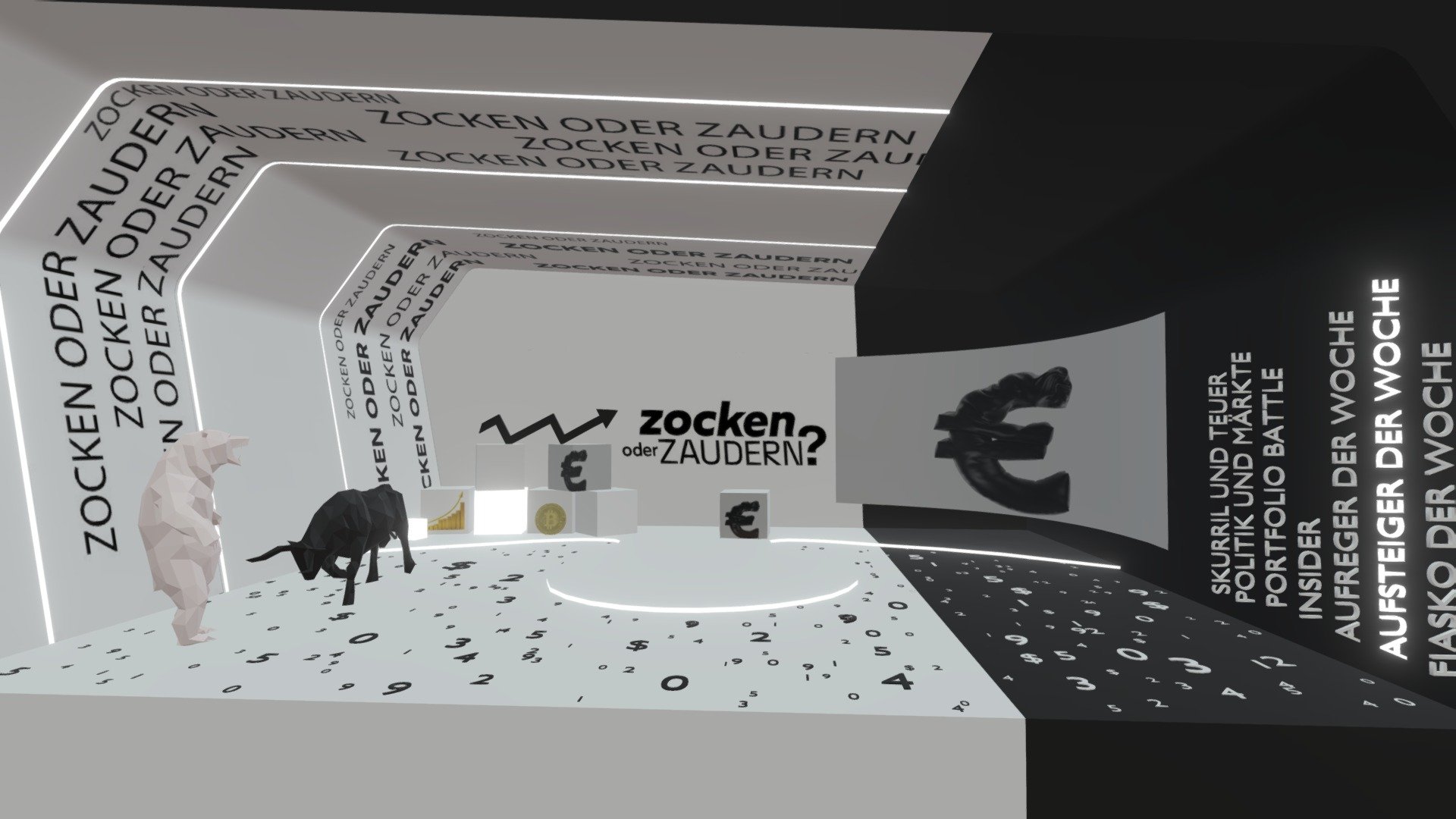 Virtual b/w studio - 3D model by striderrotk [a4a3e0f] - Sketchfab