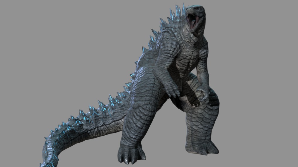 Godzilla2014 fans artwork - 3D model by rinnong [a4a5c66] - Sketchfab