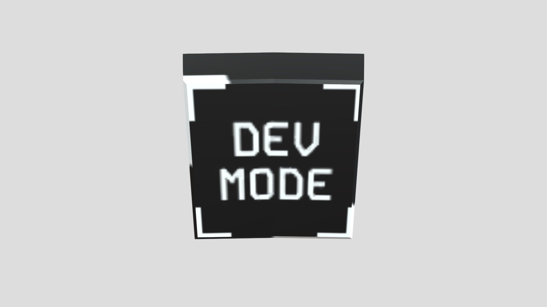 Animal Company Developer Mode Button - Download Free 3D model by ...