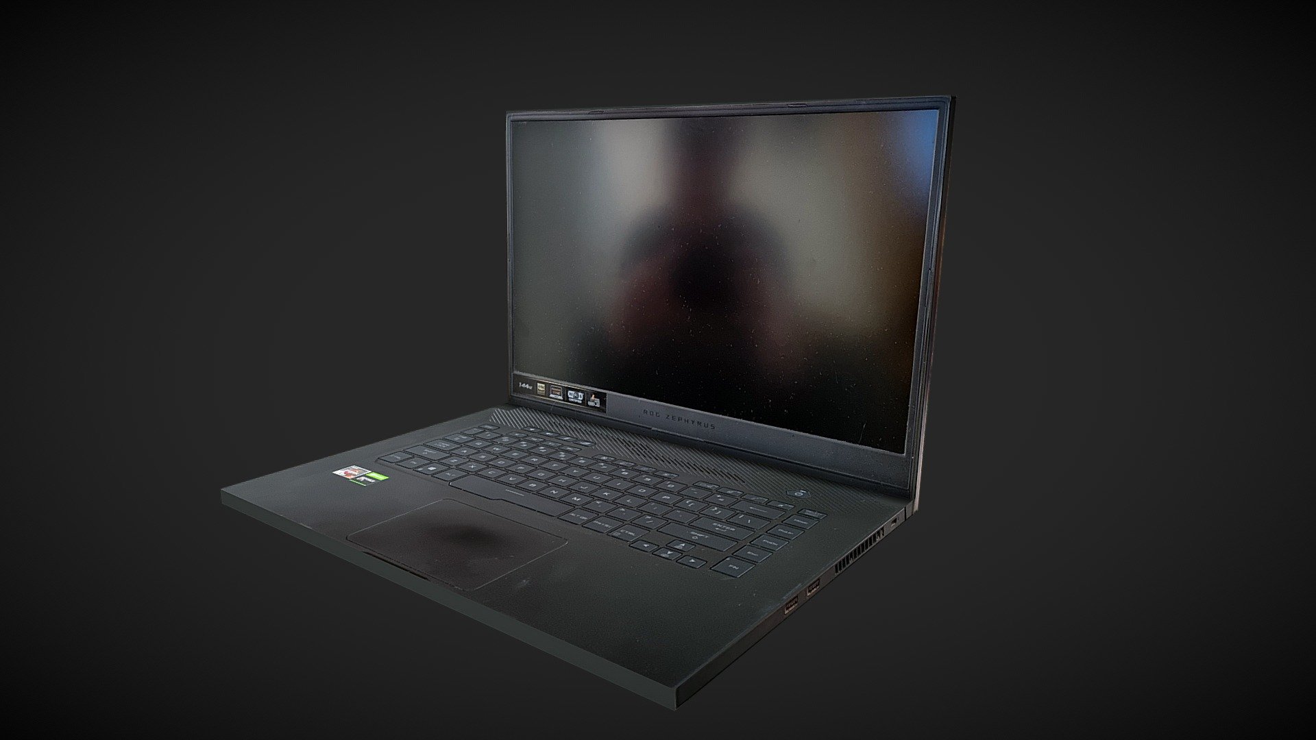 Notebook Zephyrus - 3D model by GreGrey452 [a4a70bb] - Sketchfab
