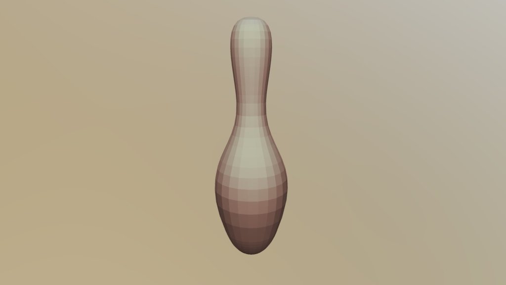 Section 3 - 49 Bowling Pin - 3D model by Kim Nybo Andersen ...