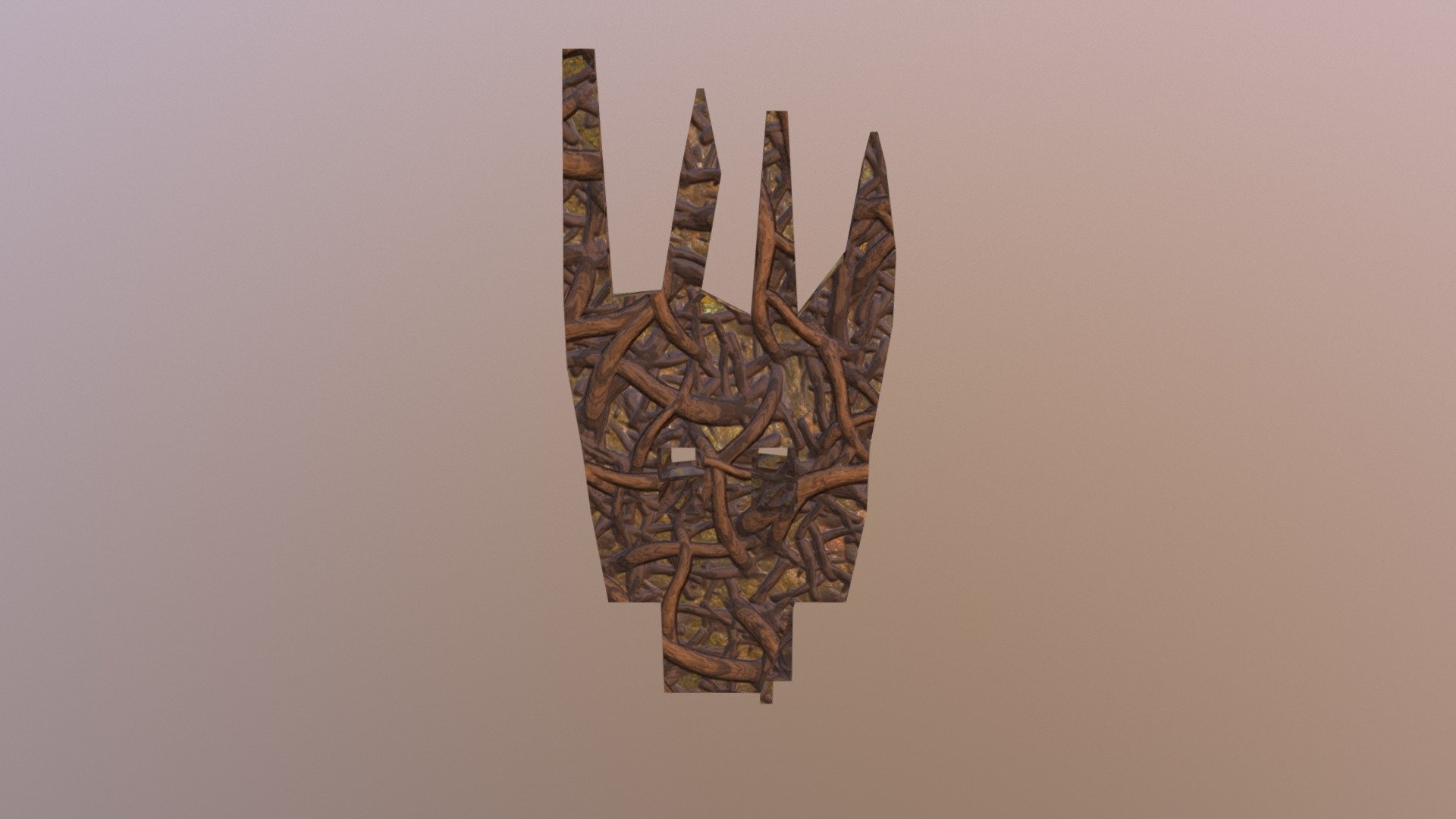 Tribal swamp mask - 3D model by maxigam3r [a4a7406] - Sketchfab